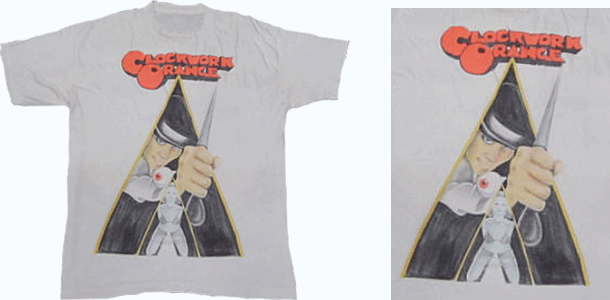 Vintage A Clockwork Orange T-Shirt | Stanley Kubrick Burgess