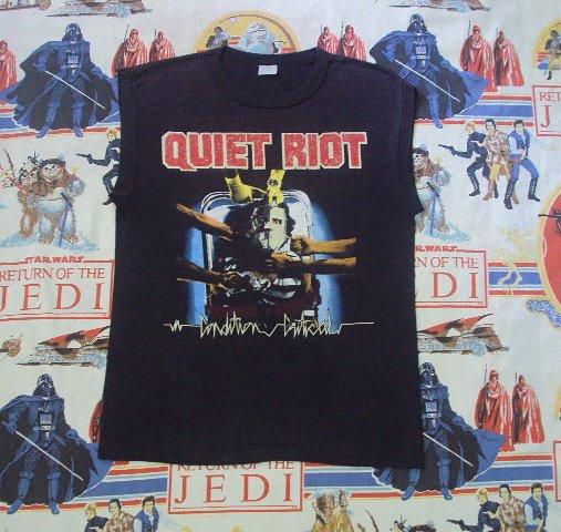 Vintage 1984 QUIET RIOT Promo sleeveless t-shirt | Defunkd