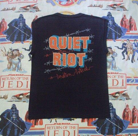 Vintage 1984 QUIET RIOT Promo sleeveless t-shirt | Defunkd