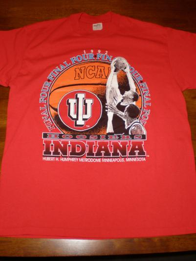 Vintage IU Hoosiers Indiana University Final Four T-Shirt | Defunkd