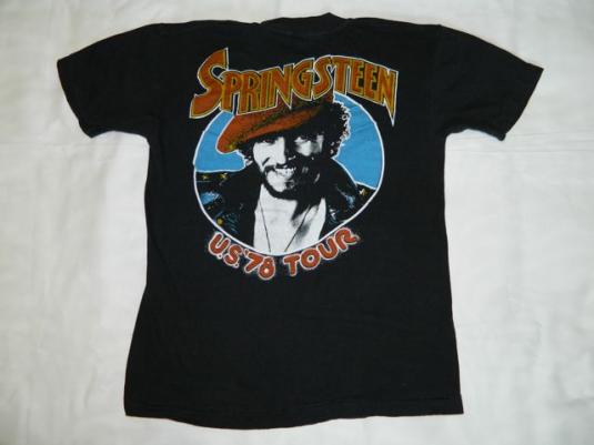 Vintage BRUCE SPRINGSTEEN 1978 Tour T-Shirt 70s | Defunkd