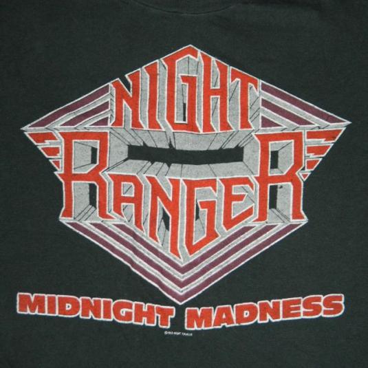 Vintage NIGHT RANGER 1984 MIDNIGHT MADNESS TOUR T-Shirt | Defunkd