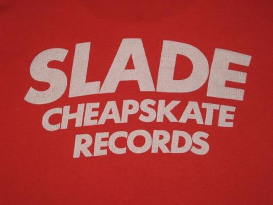 vintage SLADE 1981 CHEAPSKATE RECORDS T-Shirt 80s | Defunkd