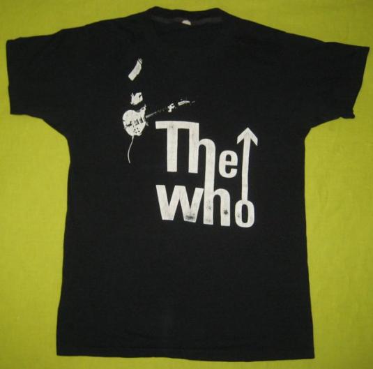 vintage THE WHO 1979 CONCERT T-Shirt tour 70s | Defunkd