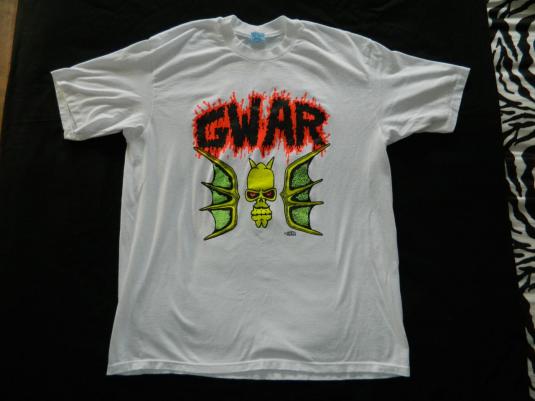 Vintage GWAR TOUR T-SHIRT rigor mortis concert | Defunkd