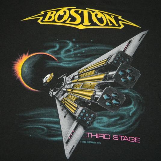 Vintage BOSTON 1987 U.S. Tour T-shirt concert | Defunkd