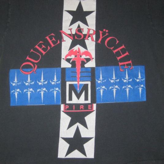 vintage QUEENSRYCHE EMPIRE 1990 T-Shirt tour xl | Defunkd