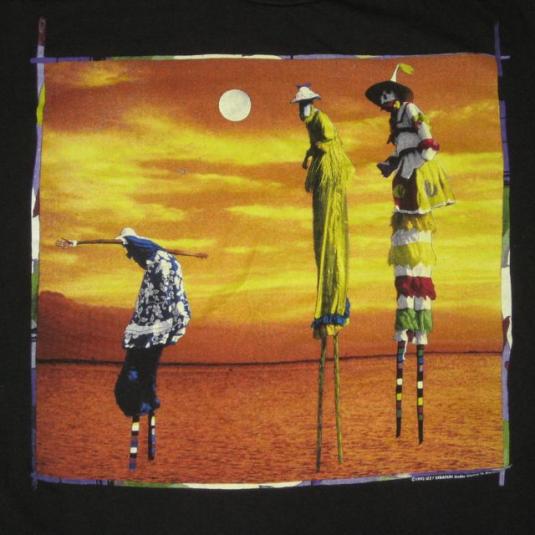 vintage IZZY STRADLIN AND THE JU JU HOUNDS 1992 T-Shirt tour | Defunkd