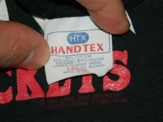 Vintage LOVE AND ROCKETS 1989 Promo T-Shirt | Defunkd