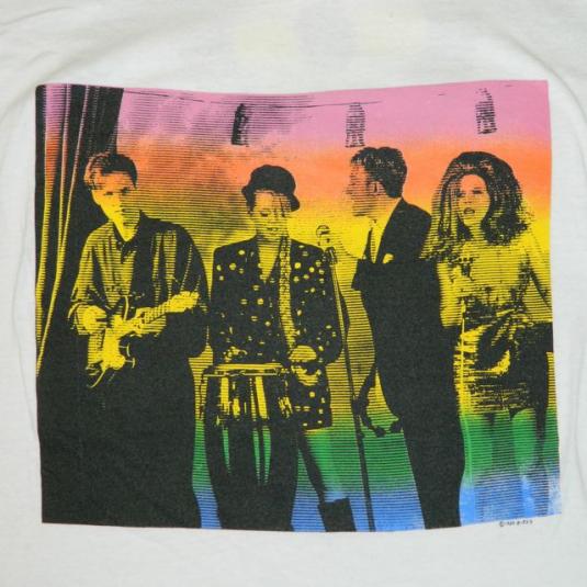 Vintage THE B-52’S XXXL SCREEN STARS 1989 tour t-shirt b-52s | Defunkd