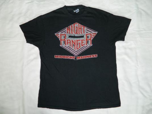 Vintage NIGHT RANGER 1984 MIDNIGHT MADNESS TOUR T-Shirt | Defunkd