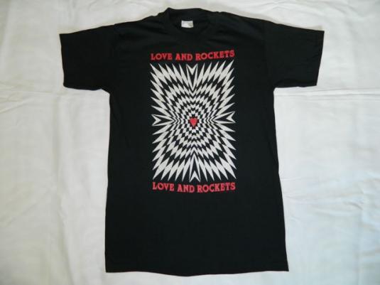 Vintage LOVE AND ROCKETS 1989 Promo T-Shirt | Defunkd