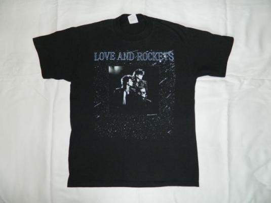 vintage LOVE AND ROCKETS 1987 TOUR T-Shirt 80s concert | Defunkd