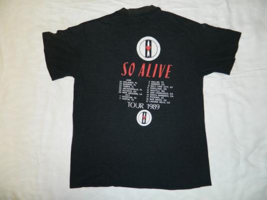 Vintage Love and Rockets 1989 Tour T-Shirt | Defunkd