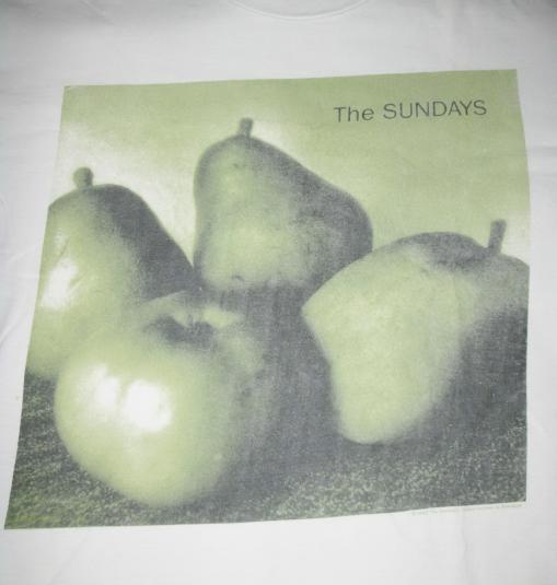 1993 THE SUNDAYS WORLD TOUR 93 VINTAGE T-SHIRT SHOEGAZE | Defunkd