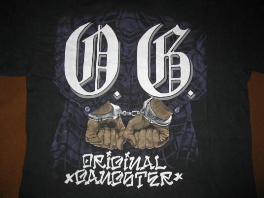 1992 ICE-T ORIGINAL GANGSTER VINTAGE TSHIRT RHYME SYNDICATE | Defunkd