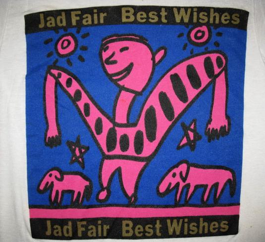 1985 JAD FAIR BEST WISHES VINTAGE T-SHIRT HALF JAPANESE | Defunkd