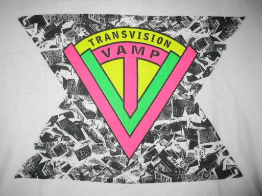 1987 TRANSVISION VAMP REVOLUTION BABY VINTAGE T-SHIRT | Defunkd