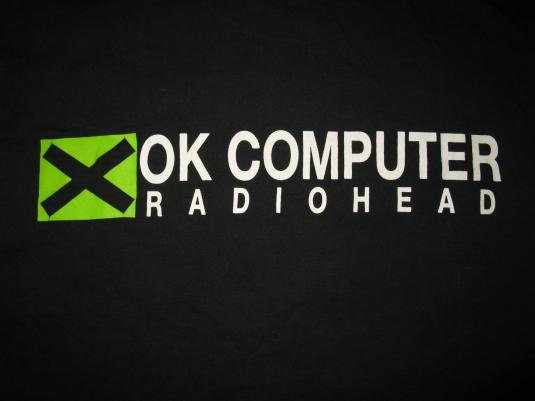 1997 RADIOHEAD OK COMPUTER VINTAGE T-SHIRT | Defunkd