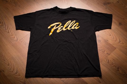 Pella Logo T-Shirt, Windows & Doors Company, Vintage 80s-90s | Defunkd