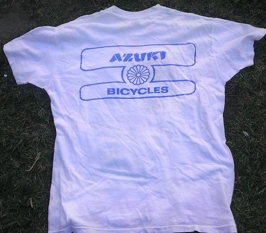 1973 Grand Prix of the United States Azuki Bicycle t-shirt | Defunkd