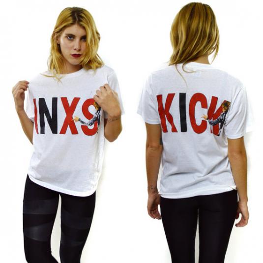 Vintage 80s INXS Kick 50/50 T Shirt Sz L | Defunkd