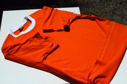 Vintage 1990s Boy Scouts Tiger Cub Orange Ringer T-Shirt L | Defunkd