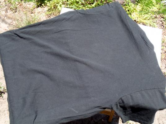 Vintage 1980s Black Earth Recycle EDF Cotton T-Shirt L | Defunkd