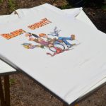 Vintage 1986 Bloom County Comic Strip Beige T-Shirt M | Defunkd
