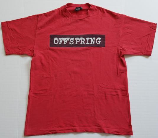 Vintage 1990s The Offspring Concert Tour T-Shirt Red | Defunkd