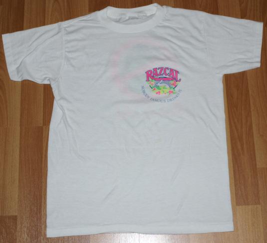 Vintage 1980s Razcal Soda Anti Madonna T-Shirt | Defunkd