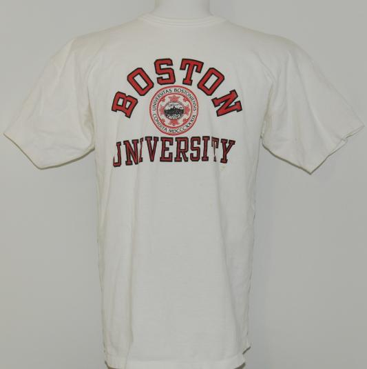 Vintage 1980’s CHAMPION Brand BU Boston University T-Shirt | Defunkd
