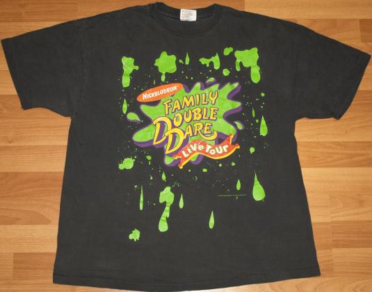Vintage 1994 Nickelodeon Family Double Dare T-Shirt 1990s | Defunkd