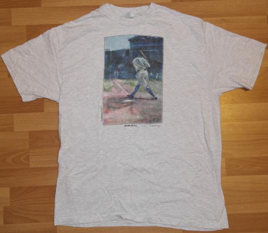 Vintage 1990s BABE RUTH New York Yankees NY 90’s T-Shirt | Defunkd