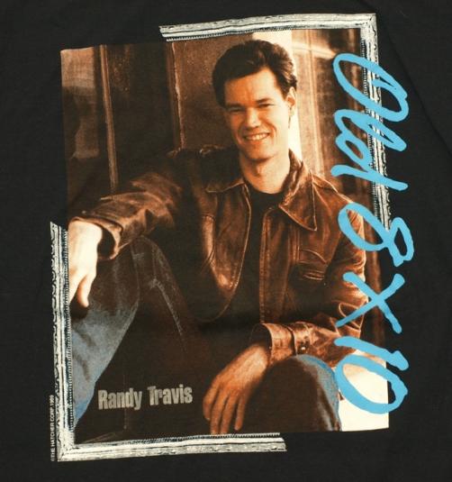 Vintage 1980s RANDY TRAVIS T Shirt | Defunkd