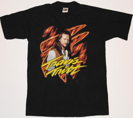 Vintag 1997 Travis Tritt Country Music Tour T-Shirt 1990s | Defunkd
