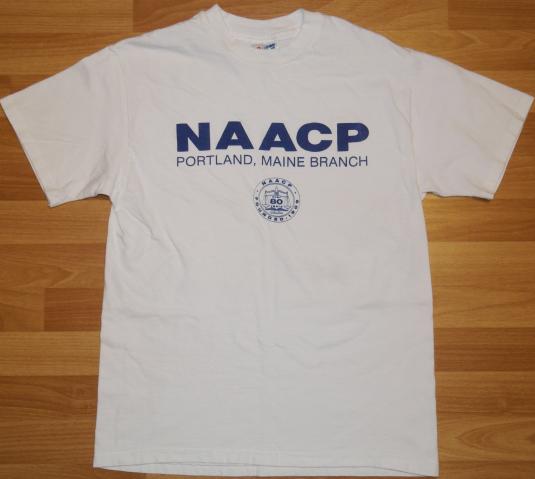 Vintage 1990s NAACP Equal Rights White T-Shirt | Defunkd