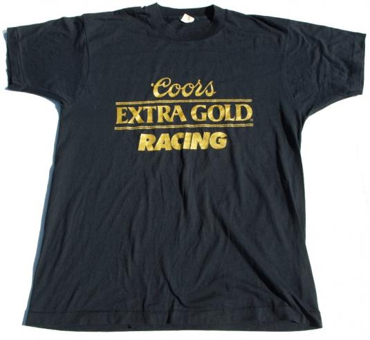 1980s COORS Beer Extra Gold Racing Screen Stars | Defunkd