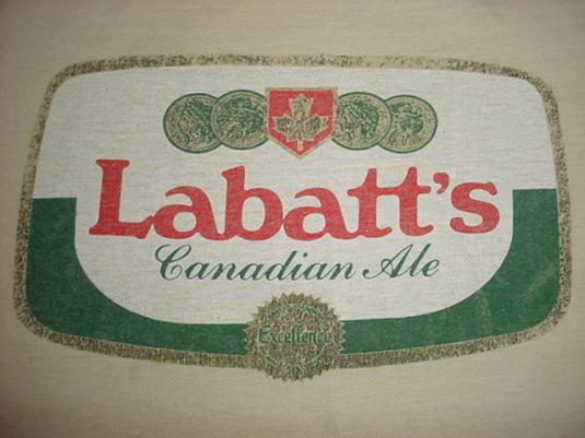 Vintage Labatt’s Blue Canadian Ale T-Shirt beer M | Defunkd