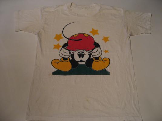 Vintage Mooning Mickey Mouse T-Shirt M | Defunkd