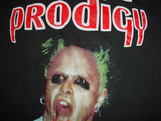Vintage The Prodigy T-Shirt Keith Flint L/M | Defunkd