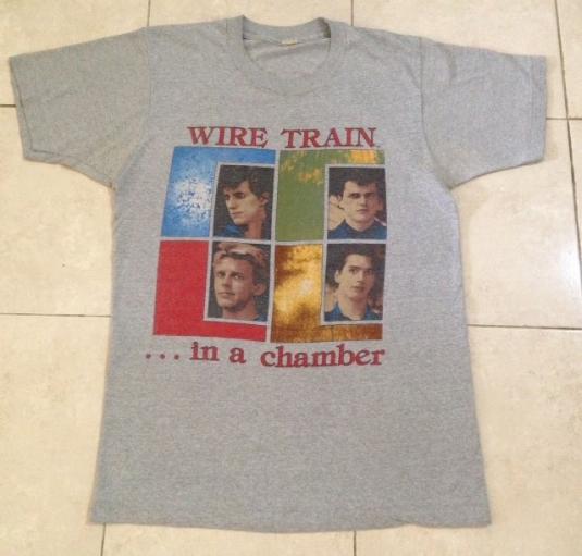 Vintage 1984 Wire Train Tour T-Shirt American New Wave | Defunkd