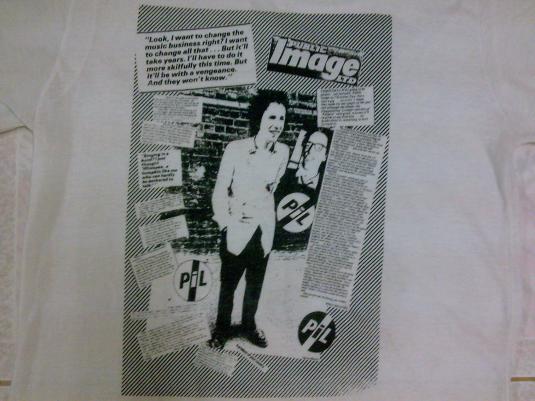 VINTAGE PUBLIC IMAGE LIMITED P.I.L T-SHIRT | Defunkd