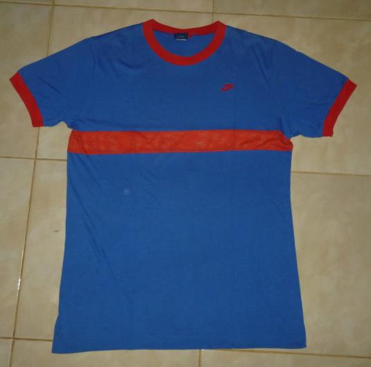 Vintage Nike Blue Tag 50/50 T-Shirt | Defunkd