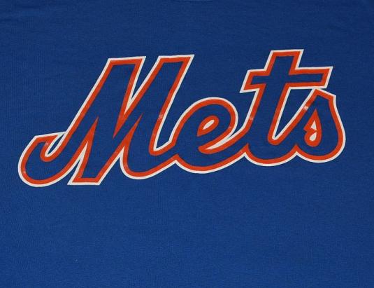 Vintage 90s RUSSELL MLB NY Mets T-Shirt – XXL | Defunkd
