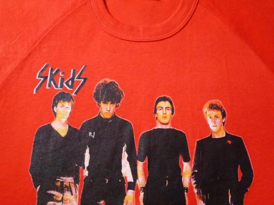 VINTAGE 1979 THE SKIDS INTO THE VALLEY T-SHIRT | Defunkd