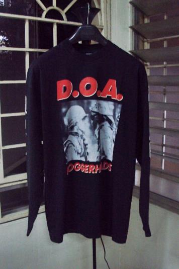 VINTAGE 1993 DOA WORLD TOUR T-SHIRT | Defunkd