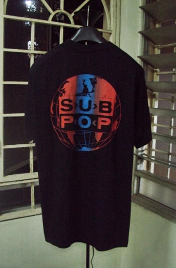 VINTAGE SUB POP WORLD DOMINATION T-SHIRT | Defunkd