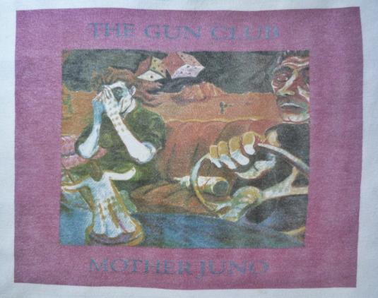 VINTAGE 1987 THE GUN CLUB MOTHER JUNO T-SHIRT | Defunkd