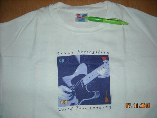 Vintage 1992 BRUCE SPRINGSTEEN World Tour T-shirt | Defunkd